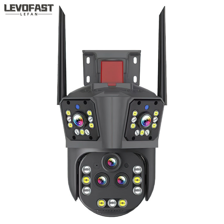 Wireless Wifi Camera Full Color Night Vision Security IP66 Three ...