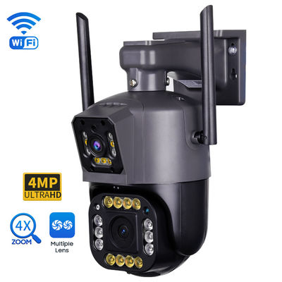 Wireless Outdoor Ptz Ip Camera 4X 10X optical zoom with rj45 network port